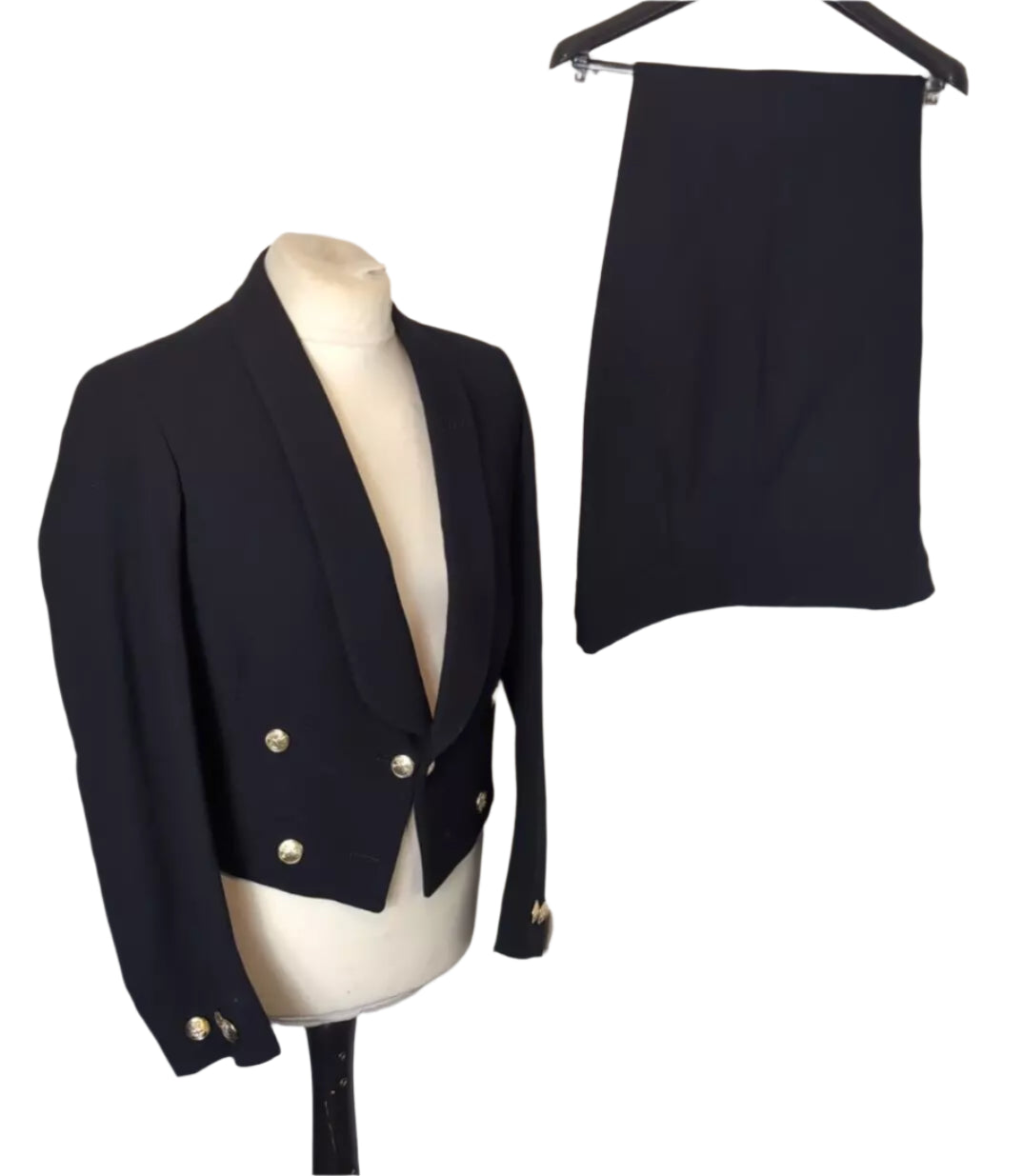 104S Royal Navy Mess Dress Uniform Jacket & Trousers Chief Petty Offic ...