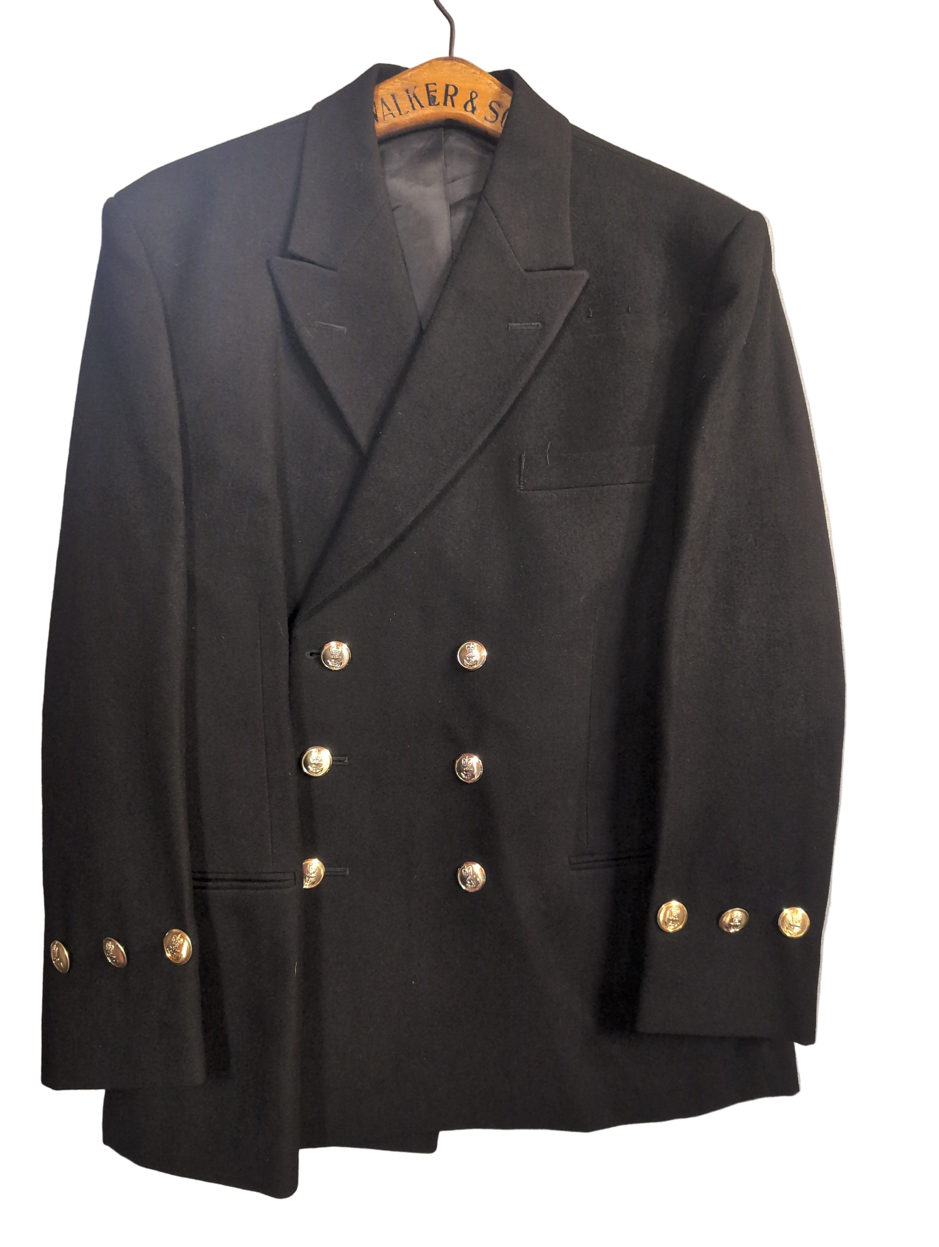46" 116S Royal Navy No1B RN Jacket CPO Mans British Naval Chief Petty ...
